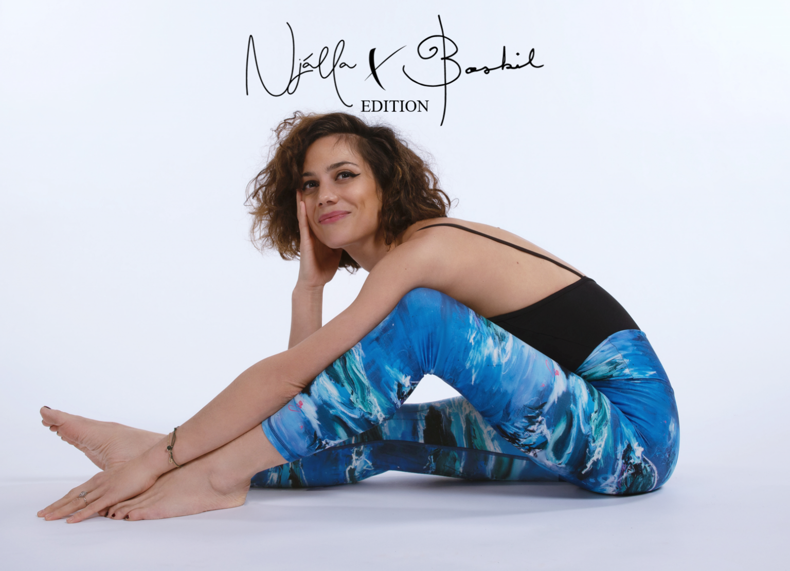 Sustainable yoga and active wear brand with art from Finland - NJÁLLA